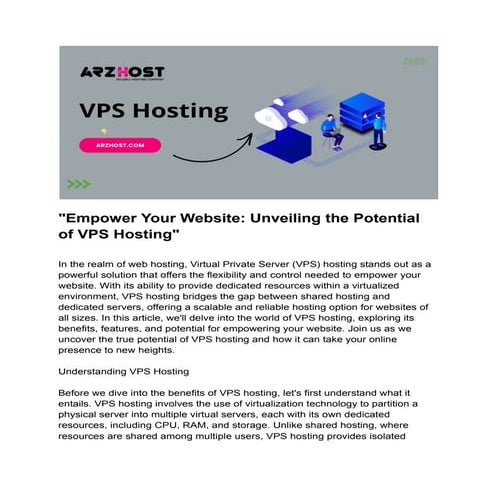 The Ultimate Guide to Understanding VPS Hosting.pptx