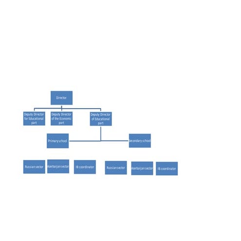 The structure of the school | DOCX