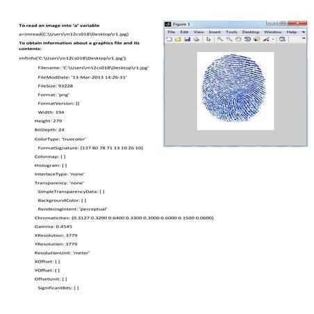 Simple Matlab Tutorial Using Matlab Inbuilt Commands Pdf 7861