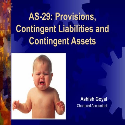 AS-29. provisions contingent liabilities | PPT