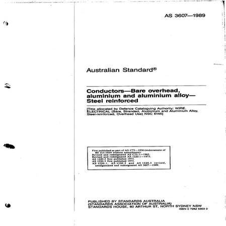 as-3607-conductors-bare-overhead-aluminium-and-aluminium-alloy-steel ...