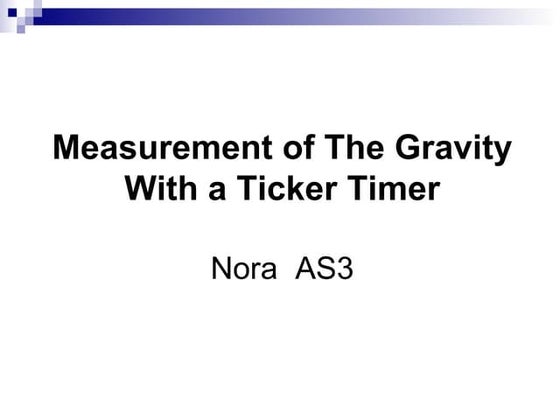 Chapter 2.1 ticker timer notes | DOCX | Physics | Science