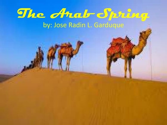 The Arab Spring | PPTX | Islam | Religion & Spirituality