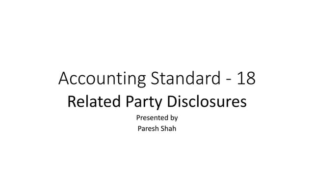 Indian accounting standard (ind as) 27 | PPTX