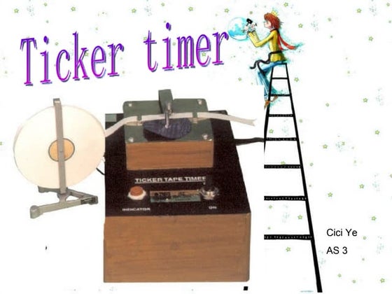 Chapter 2.1 ticker timer notes | DOCX | Physics | Science