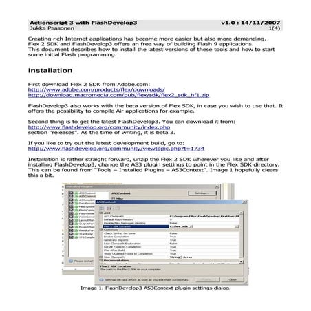 Actionscript 3 With Flashdevelop3 Pdf 5237