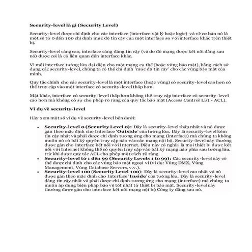 Asa security-level | DOCX