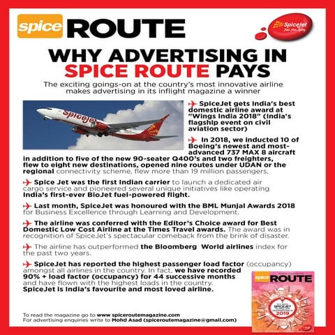 Spice Route In-flight magazine | PDF