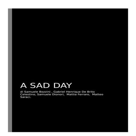 A sad day | PDF