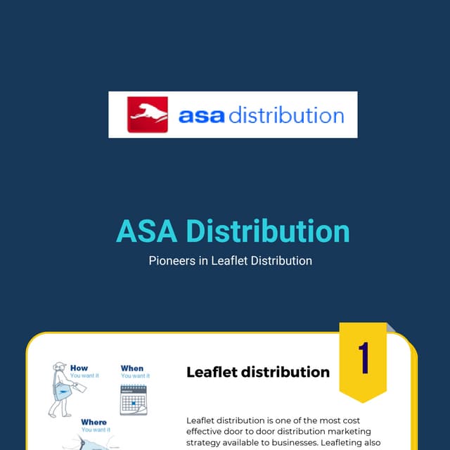 Leaflet Distribution Guide | PDF