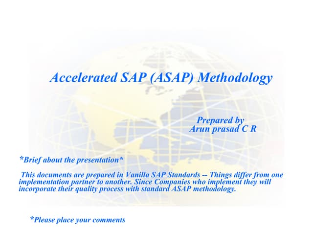 Sap modules-overview | PDF