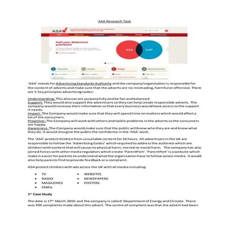 The asa powerpoint | PPTX