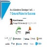 As a Salesforce Developer I will... 7 Ground Rules for Success, Robert Sösemann | PPT