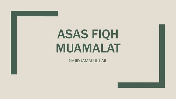 Dakwah Fardiyah oleh Mustafa Masyhur | PPTX