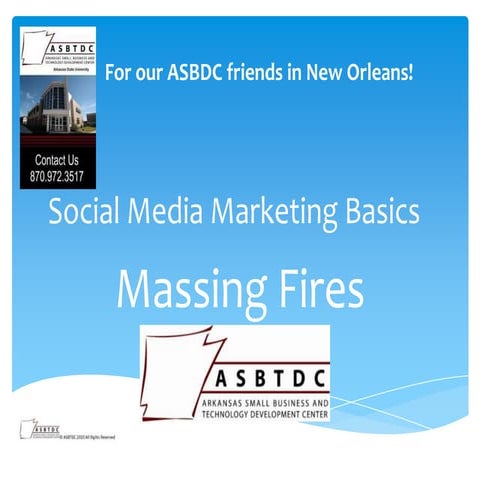 ASBDC Social Media Fundamentals Presentation | PPT
