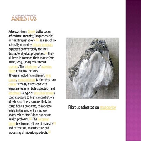 Asbestos | PPT