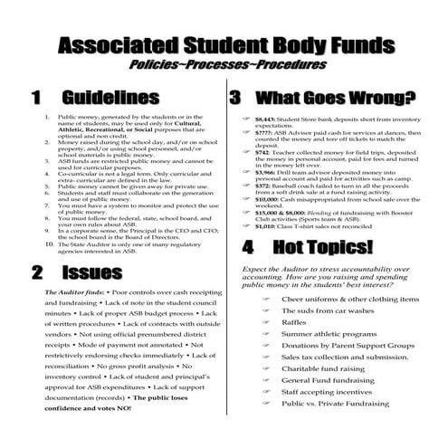 ASB Funds Tips | PDF