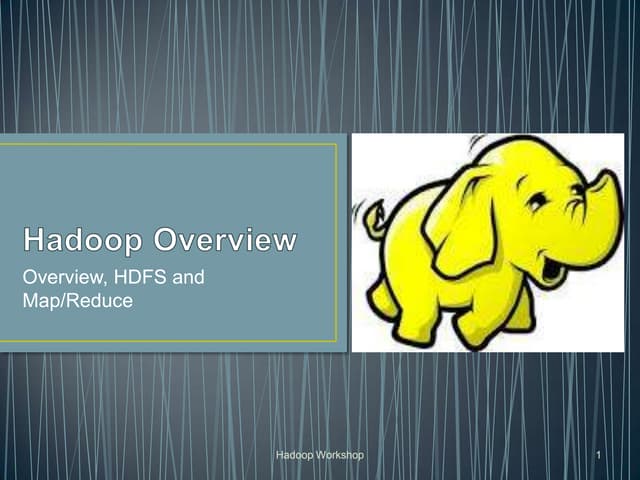 Hadoop And Their Ecosystem ppt | PPTX