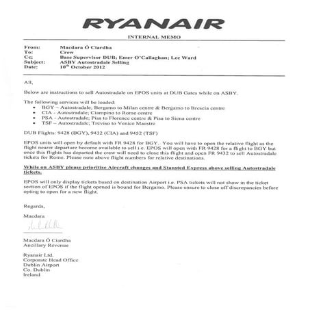 ryanair Unpaid leave application | PDF