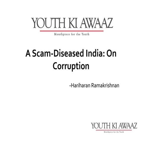 Scam types and its avoidance | PPT