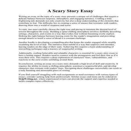 A Scary Story Essay.pdf