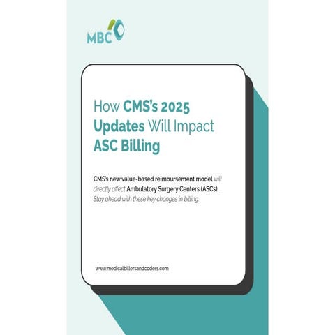 How CMS’s 2025 Updates Will Impact ASC Billing | PPT