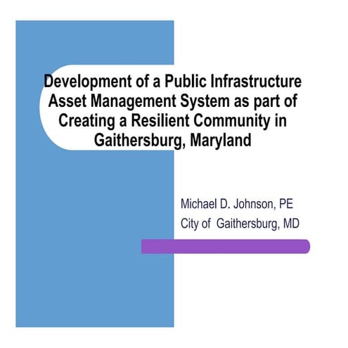 The_Threat_of_Aging_Infrastructure_in_America_Presentation | PPTX