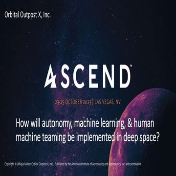 ASCEND 2023 presentation | PPTX