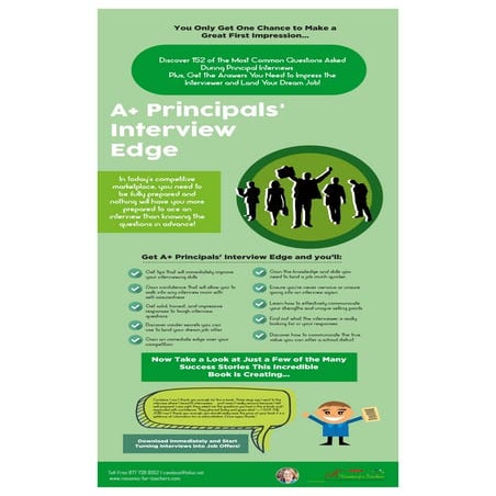 A+ school principal interview edge | PDF