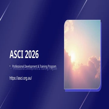ASCI 2026 Professional Development & Training Program.pptx