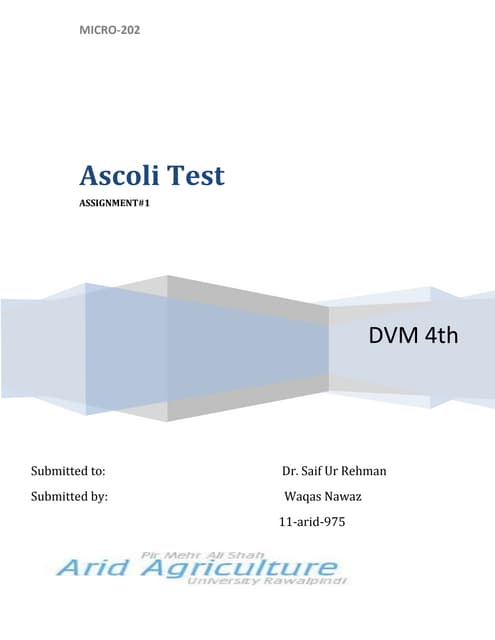 Mc fadyean reaction | PPTX