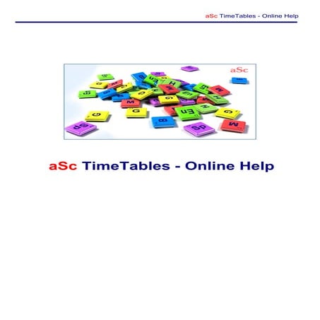 Asc timetables id_p1 | PDF