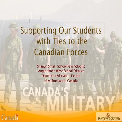Asd w supporting our cf students | PDF