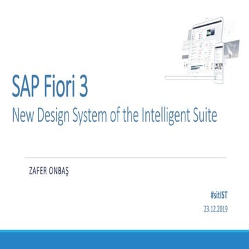 SAP Fiori 3 | PPTX