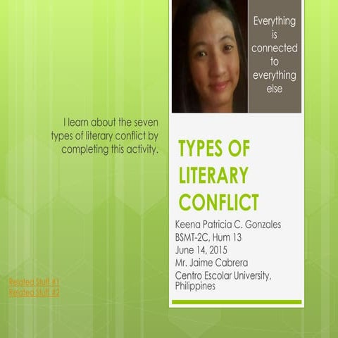 Types of Literary Conflict | PPTX