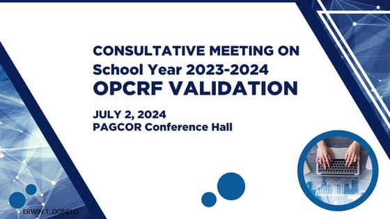 OPCRF aligned with PD Priorities for SY 2020-2023 | PPT