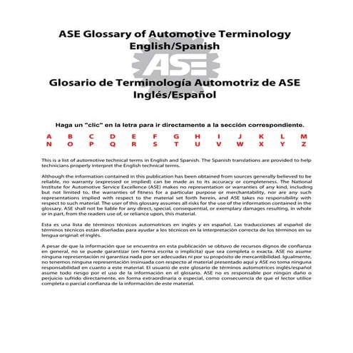 Ase glossary---test-center-version | PDF