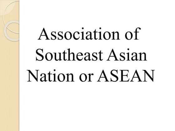 ASEAN timeline | PDF