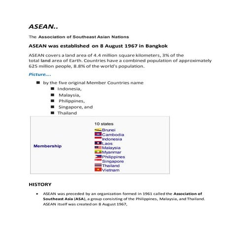Asean....niloy | PPT