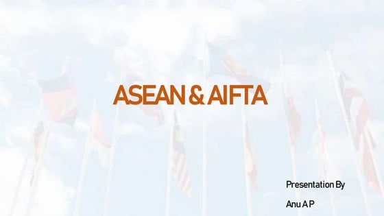 ASEAN | PPTX