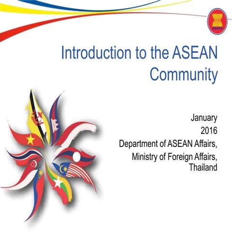 ASEAN Three Pillars | PPTX