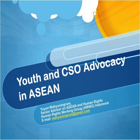 Asean youth-2013-yuyun | PPTX