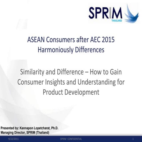 ASEAN Consumers After AEC 2015 | PDF