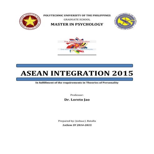 Asean integration 2015 | DOCX