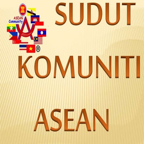 Asean komuniti | PPTX