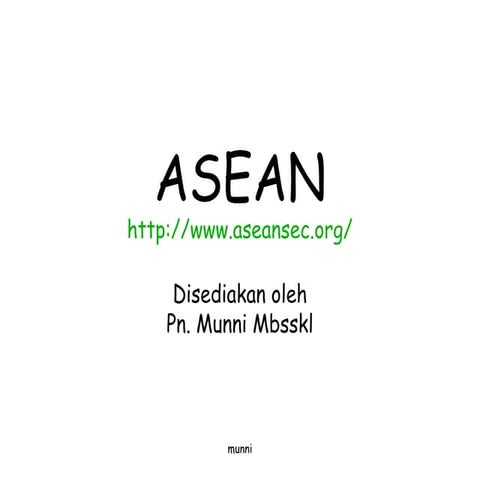 Asean | PPT