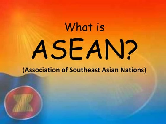 History of asean. | PPT