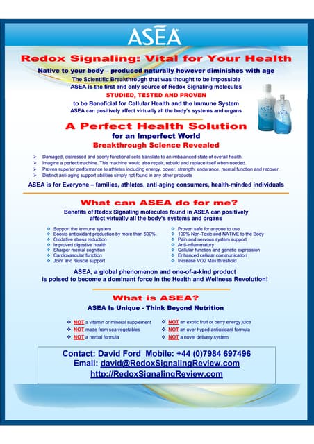The Science of ASEA | PDF