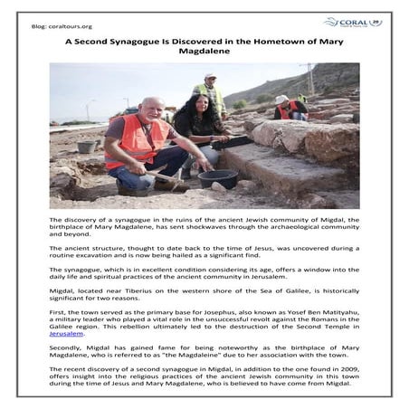 Historic Stories Behind Israel’s Most Iconic Christian Landmarks | PDF