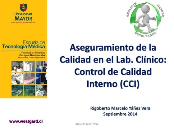 Sistemas de Control de Calidad Básico e Intermedio para el Laboratorio ...